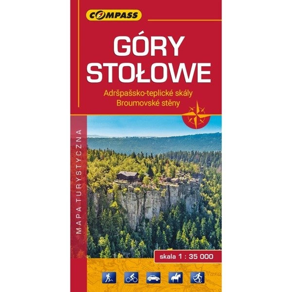 Mapa Góry Stołowe | Sklep turystyczny HobbyHouse.pl
